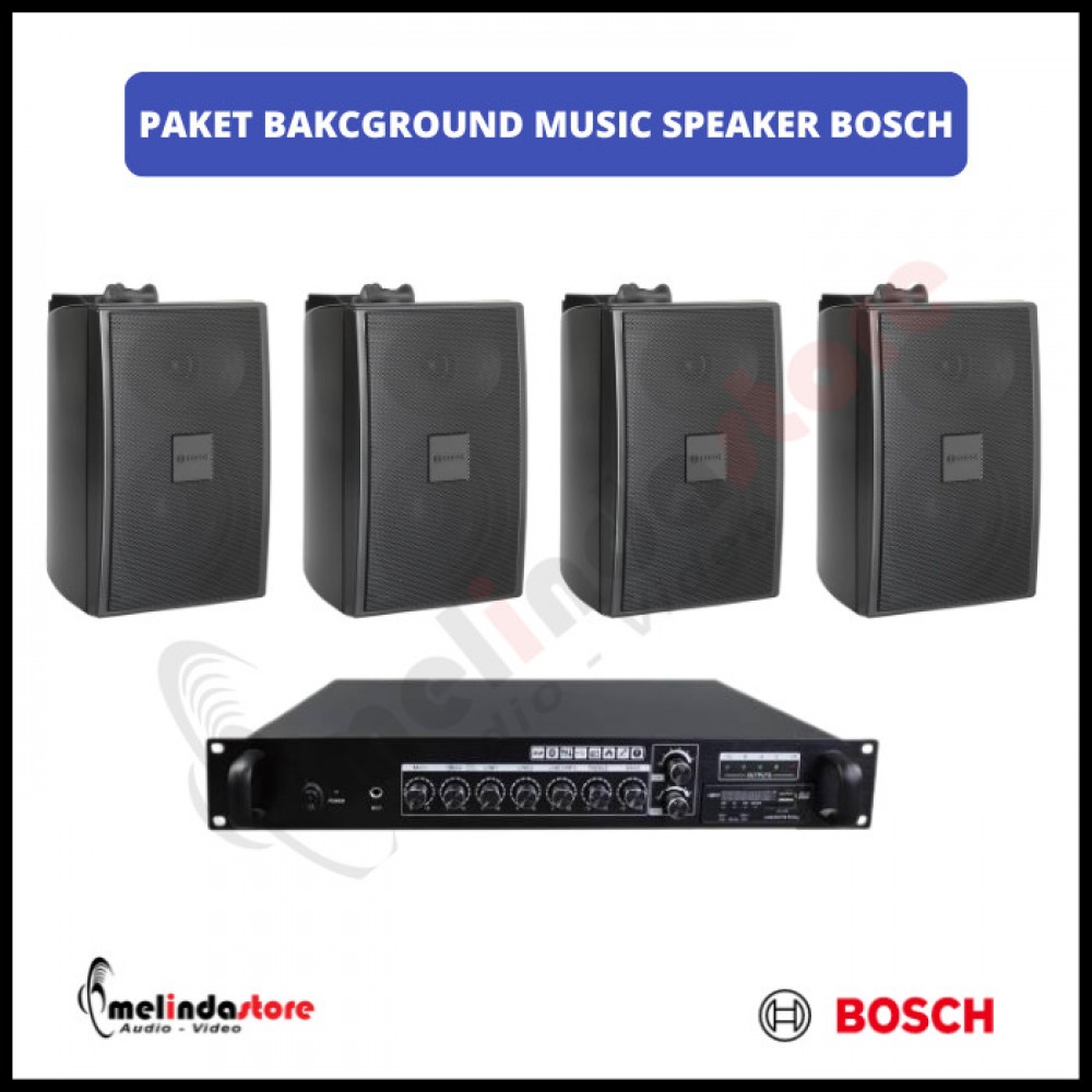 Paket Background Music Indoor Outdoor Speaker BOSCH LB2 UC 15-L1