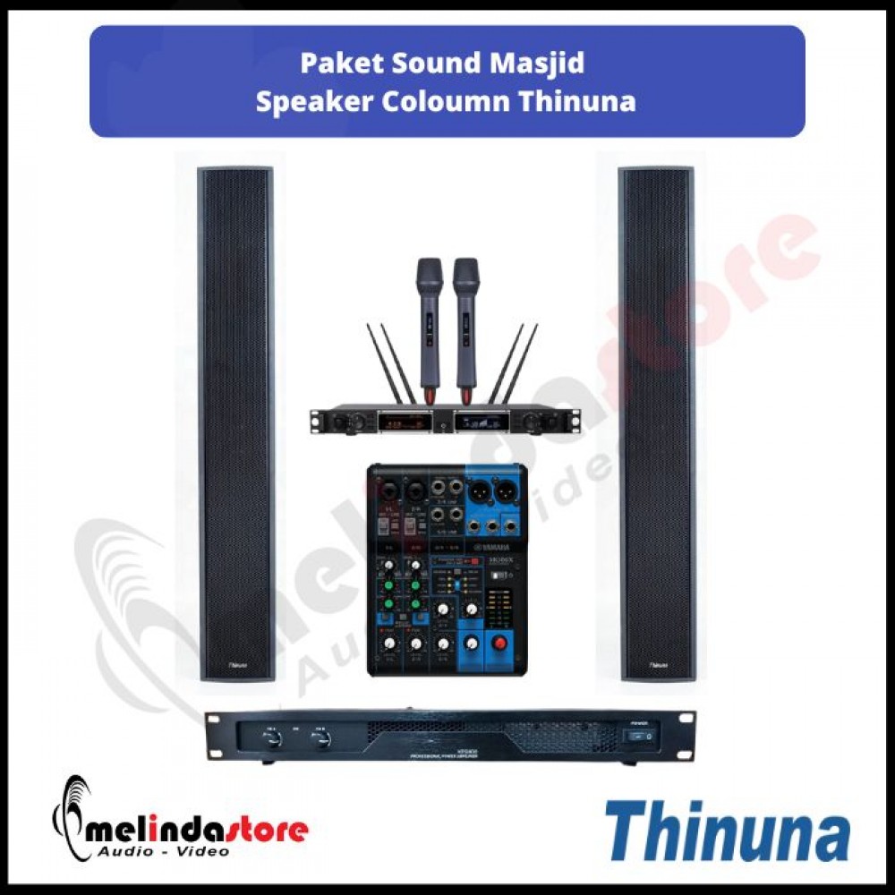 Paket Sound System Masjid Indoor Speaker Thinuna QL120L