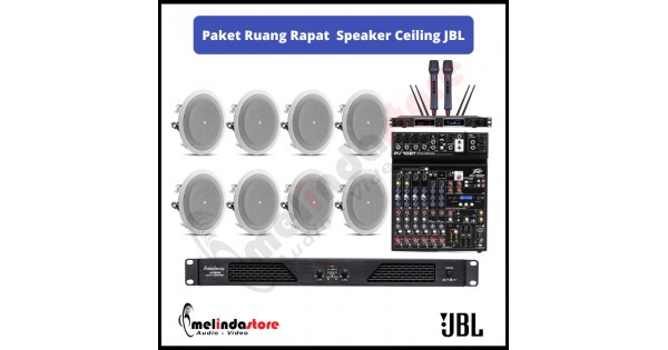 Paket Sound System Ruang Rapat Speaker Ceiling JBL