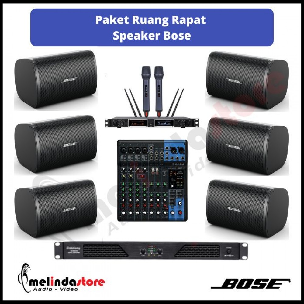 Paket Sound System Ruang Rapat Speaker Bose DM6SE