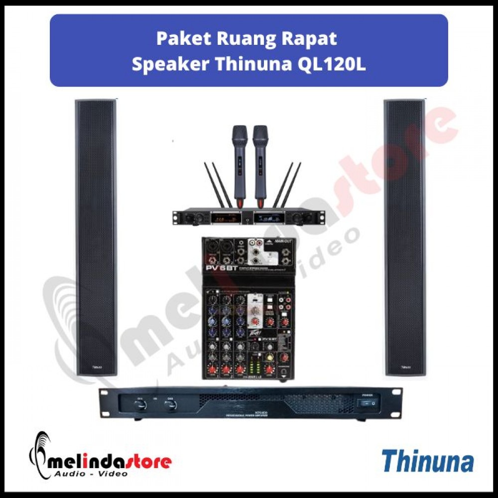 Paket Sound System Ruang Rapat Speaker Thinuna QL-120L