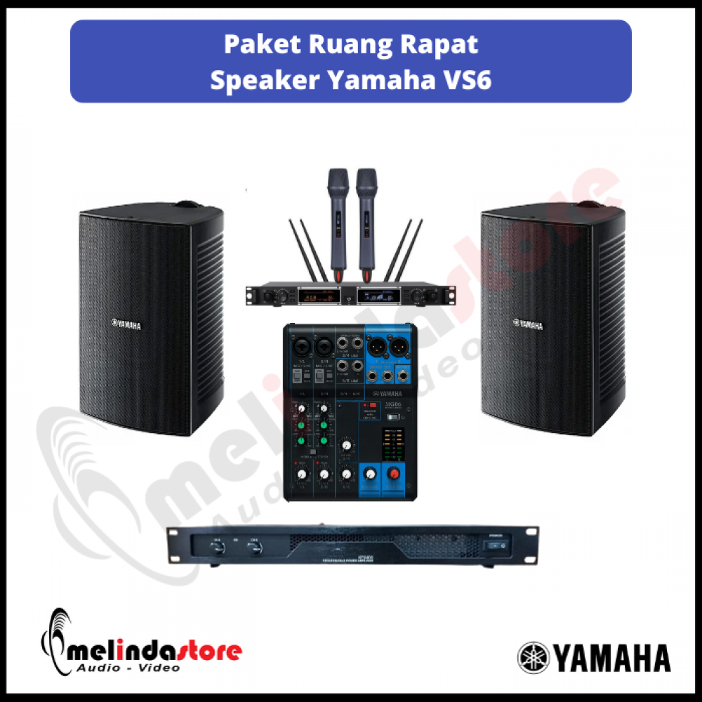 Paket Sound System Ruang Rapat Speaker Yamaha VS6
